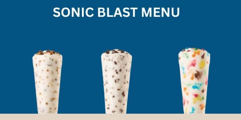 Sonic Desserts Menu 2025: Sweet & Budget-Friendly Delights